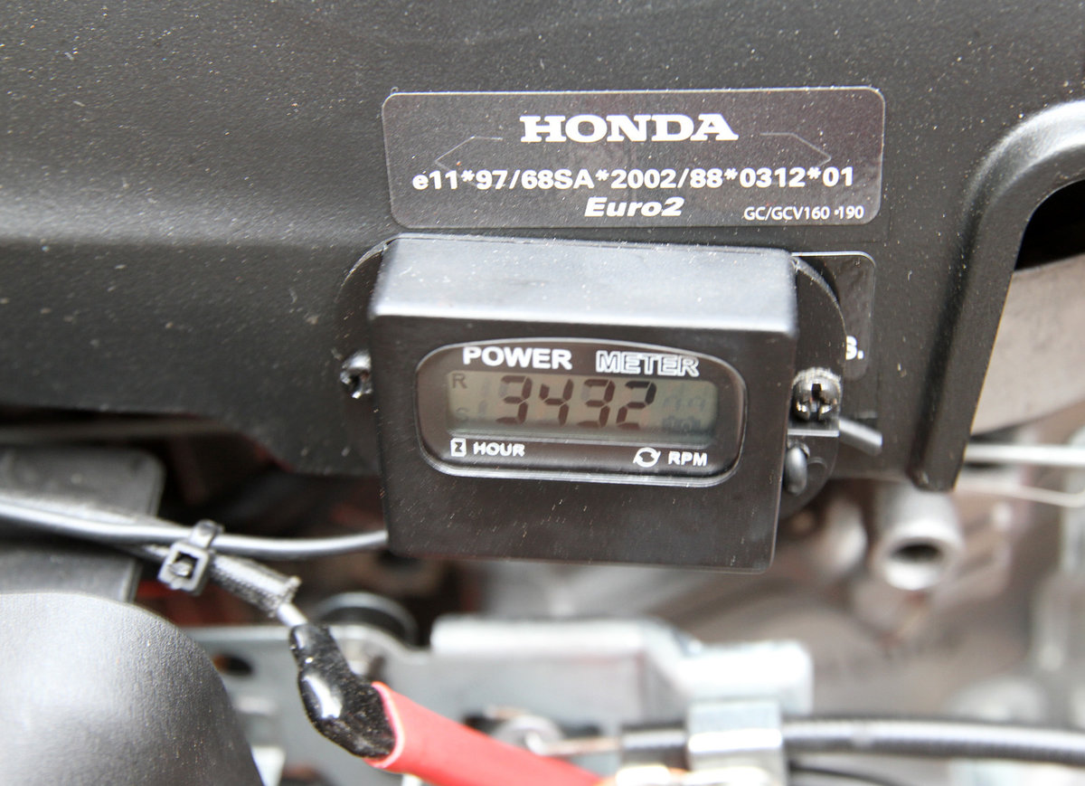 Otáčkoměr a počítadlo motohodin Power Meter VARI - Gardentech s.r.o.